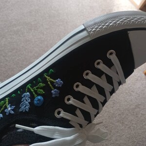 Cute Cat Converse Design Personalised Canvas Shoes Gifts for Her ...