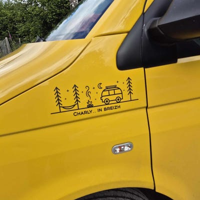 Surf Stickers, Van Stickers, Camper Stickers, Caravan Stickers, Beach ...