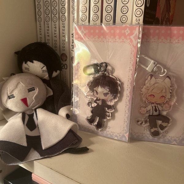 Bungou Stray Dogs 3 Acrylic Charms Double Sided - Etsy