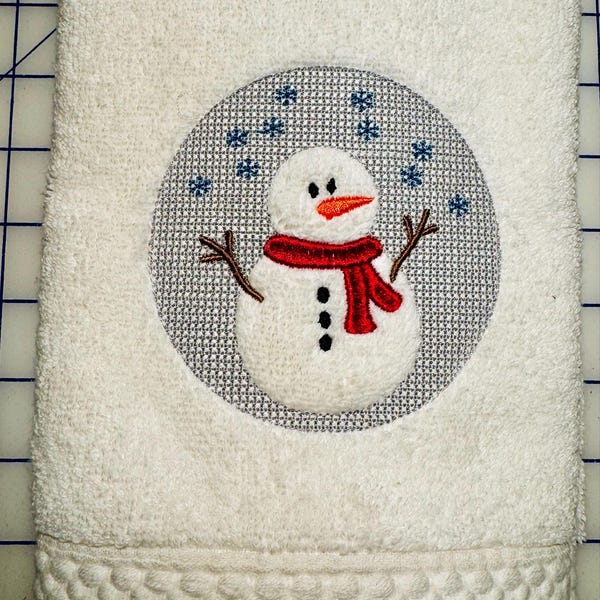 Embossed Snowman Embroidery Design, 13 Sizes, Snowman Machine ...