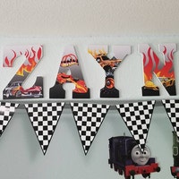 Thomas the Tank Engine Wooden Letters, Custom, Train Letters, Boy Girl ...