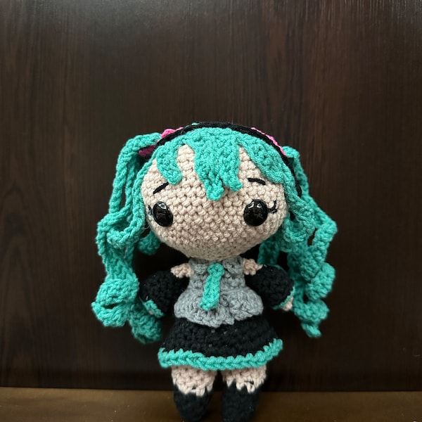 PDF: Hatsune Miku Inspired Amigurumi Doll - Crochet Pattern by ...