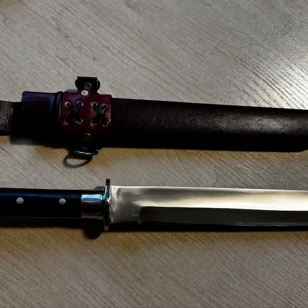 TANTO MACHETE /16 Inches Long Blade Hand Forged / Tanto Machete/leaf ...