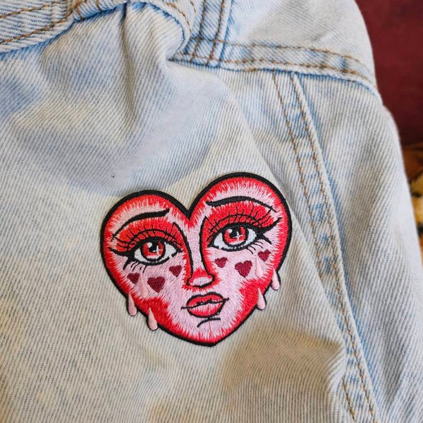 Flappy Boi // DIY Embroidered Iron on Sew Patch Creature Gift for Him ...