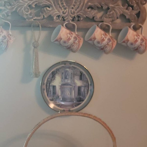 Vintage Kahla Porcelain Serving Plates (x2) With Floral Design Made in ...