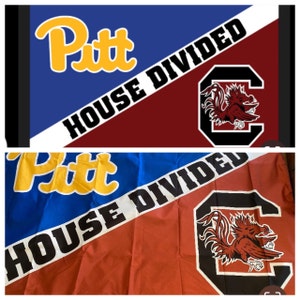 Make Your Own Custom House Divided Flag for Any Teams Schools - Etsy