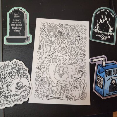 BRAIN STICKER Vinyl Neuroscience Anatomy Sticker, Waterproof Brain ...