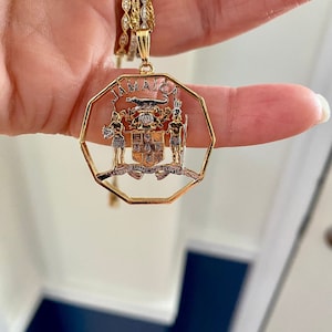 Blue Marlin Pendant British Virgin Islands Hand Cut Coin - Etsy