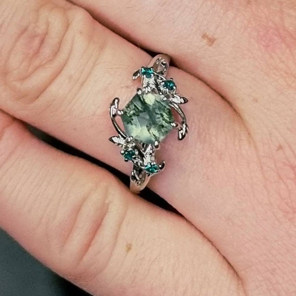 Vintage Oval Sapphire Engagement Ring Rose Gold Twisted Unique Lab Blue ...