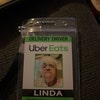 Uber Eats Driver ID Card With Your Picture Custom Picture Badge ...
