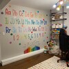 Watercolor Rainbow Alphabet Wall Decal Set: Kids Room Decor - Etsy