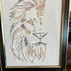 CANVAS PRINT of Lion of Judah Word Art--names of Jesus- Character of ...