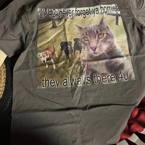 Rule 1 Always Boss up Cat Shirt Cat Meme Positivity Unisex Tee - Etsy