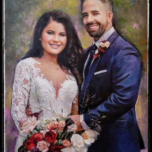 3 Persons Digital Custom Portrait From Photo, Pencil Portrait Drawing ...