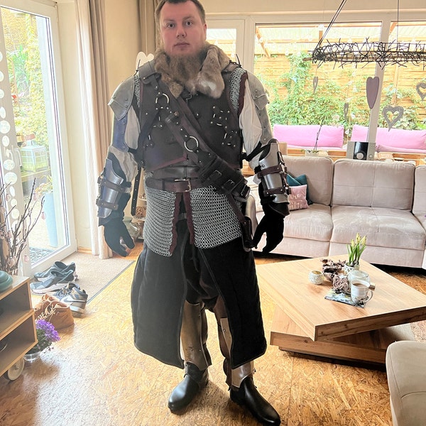 Legendary Grandmaster Bear Armor - LEATHER ARMOR DELUXE Edition - Etsy