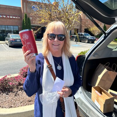 Personalized Birth Flower 20oz Tumbler, Laser Engraved Tumbler ...