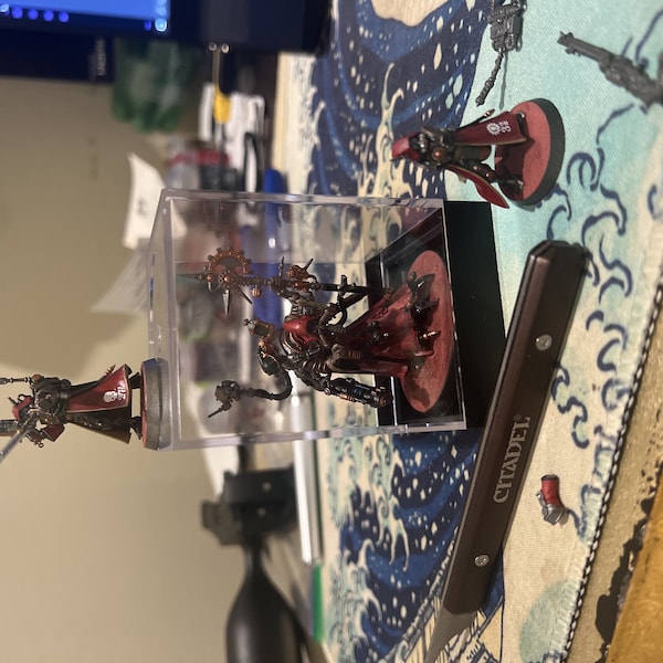 Miniatures Display Box Case / D&D Dnd Pathfinder Frostgrave Dungeons ...