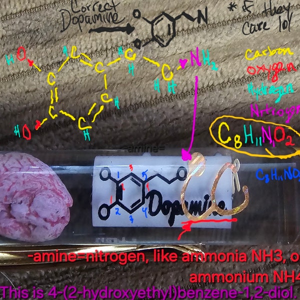 Serotonin Brain Float Pens / Dopamine / ADHD / Neurodivergent / Custom ...