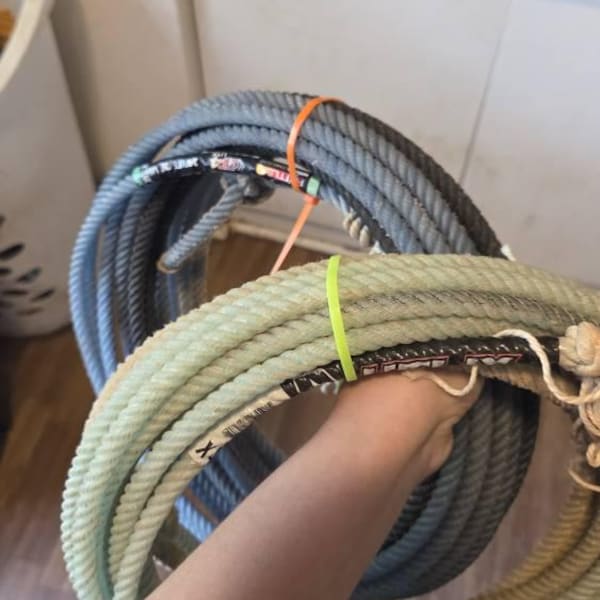 Used Cowboy Ropes | Lasso Lariat Team Ropes - Team Roping, Rodeo ...