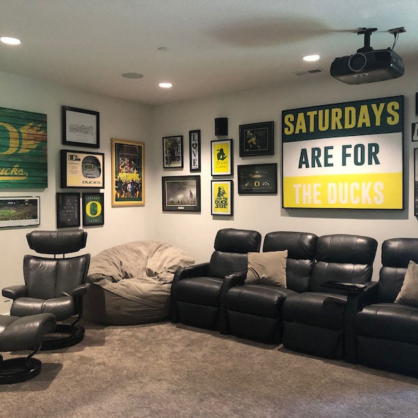 Oregon Ducks Sports Star Wars Join the Duck Side Poster Print Art 11x17 ...