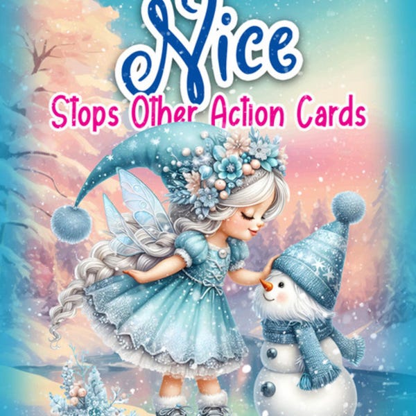 Winter Wonderland Fairy Girl Clipart | 10-premium Jpgs 300DPI ...