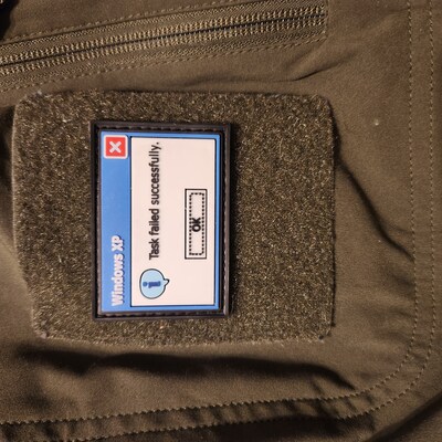 OSHT Funny PVC Morale Patch - Etsy