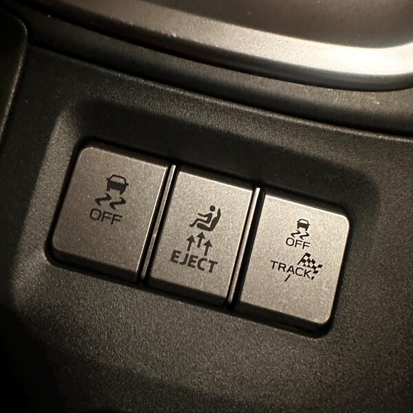 Eject Blank Button Decal Sticker for Scion FRS, Subaru BRZ, Toyota 86 ...