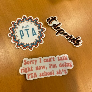 It Depends Die Cut Sticker Doctor of Physical Therapy | Etsy