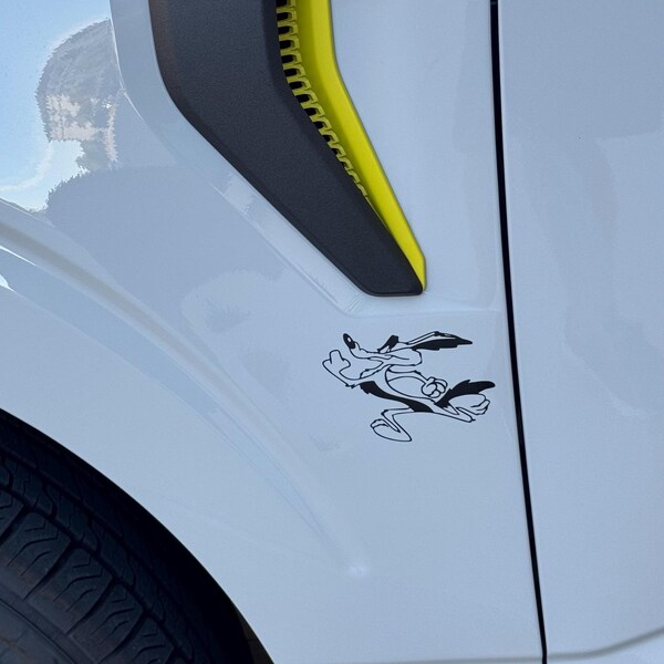 Wile E Coyote Decal Good for Car Truck Laptop Window. Sticks to Any ...
