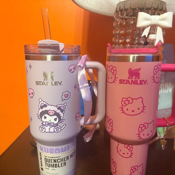 Stanley Cup 40 Oz Quencher Orchid Self Customize in KUROMI - Etsy