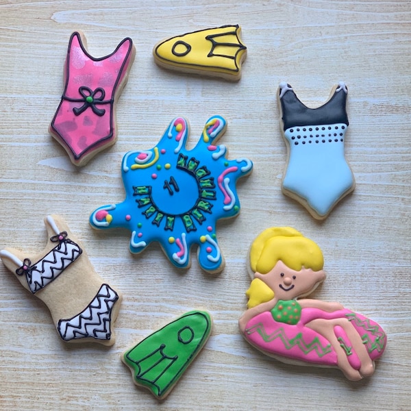 Swim Flipper Cookie Cutter - Etsy
