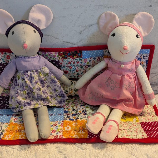 Lacy Bunny Sewing Pattern PDF, Rabbit Plush Sewing Pattern, EASY Photo ...