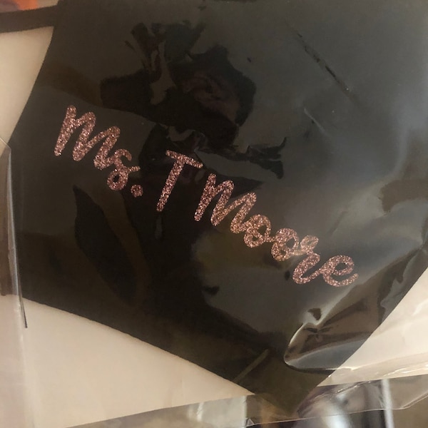 Customizable Face Mask - Custom Name / Logo Print - Personalized Face ...