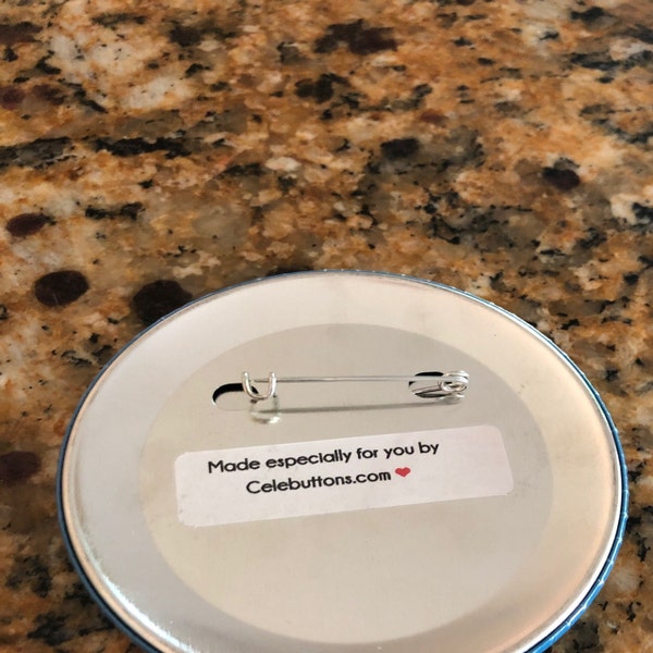 Hello My Name is Pinback Button | Custom 3 Inch Name Tag Button ...