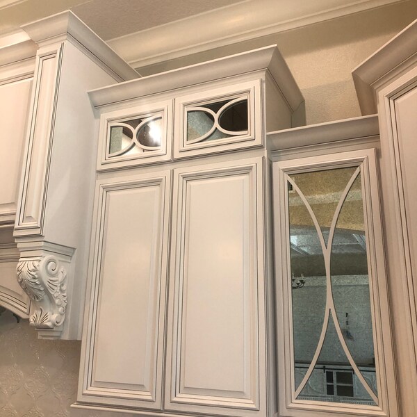 CUSTOM MULLION INSERTS - Kitchen Cabinet Doors - up to 16"w X 32"h ...