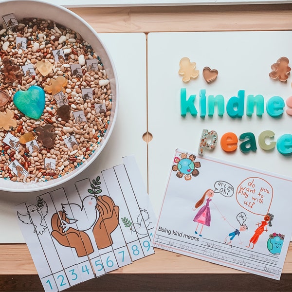 Forest Friends Preschool Learning Pack, Alphabet Activities, Montessori ...