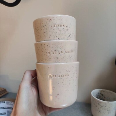 Custom Name Coffee Mug, Customised Ceramic Cup - Etsy