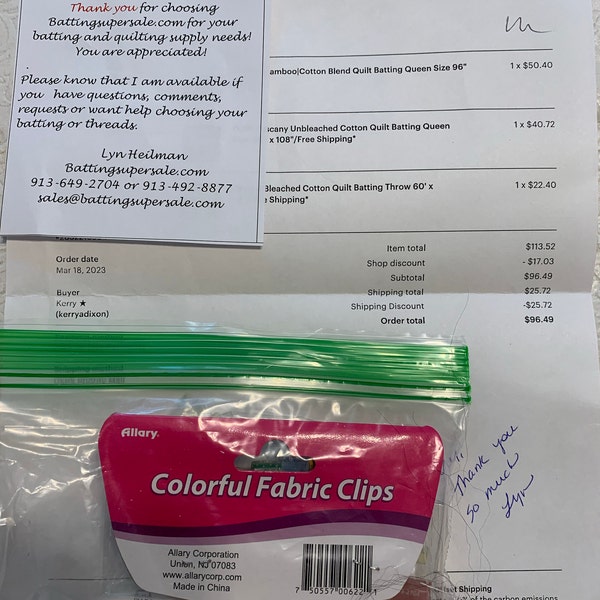 DKHL120 Hobbs Heirloom 80/20 Black Batting (package, King 120 in X 120 ...