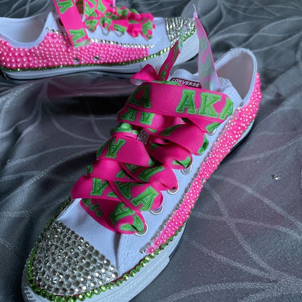 Boss Lady Custom Chucks - Etsy