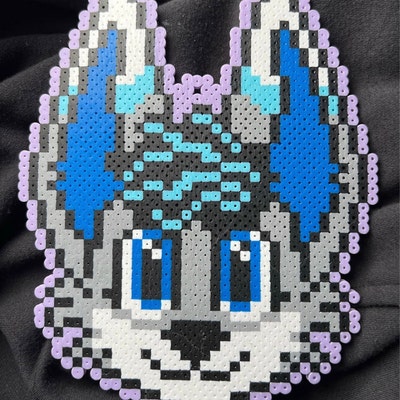 Custom Fursona Perler Badges - Etsy