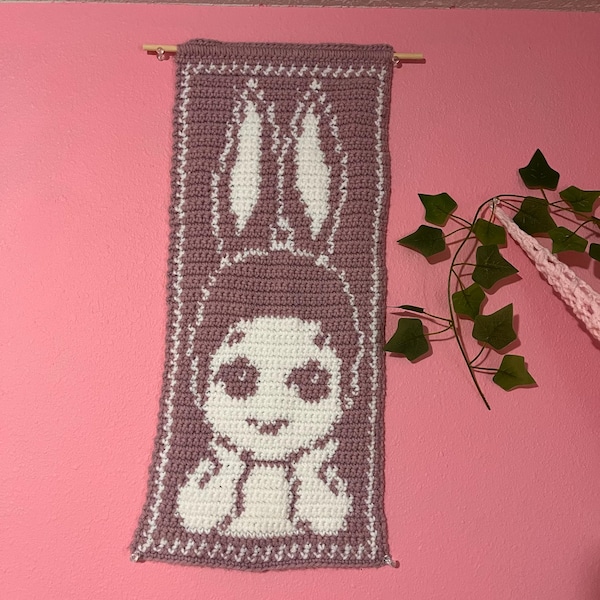 Rabbit Sonny Angel Inspired Crochet Tapestry Pattern - Etsy