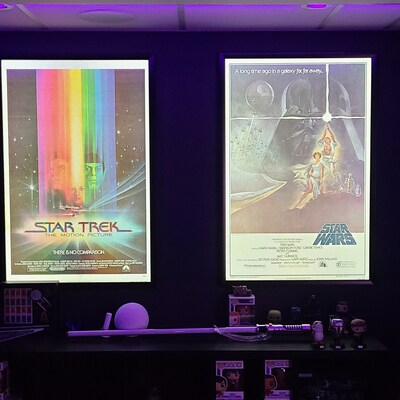 4-PACK Custom LED Light Box Poster Frames Glowbox LLC - Etsy