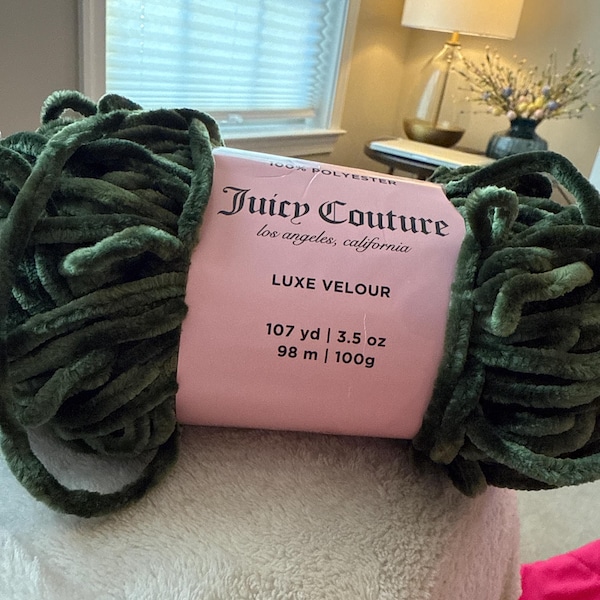 Fluffy Chenille Yarn by Loops and Threads. Choose a Color - Etsy