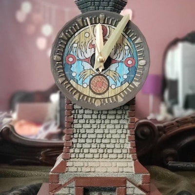 Zelda Clock Tower Majora's Mask Working Clock Legend of Zelda - Etsy
