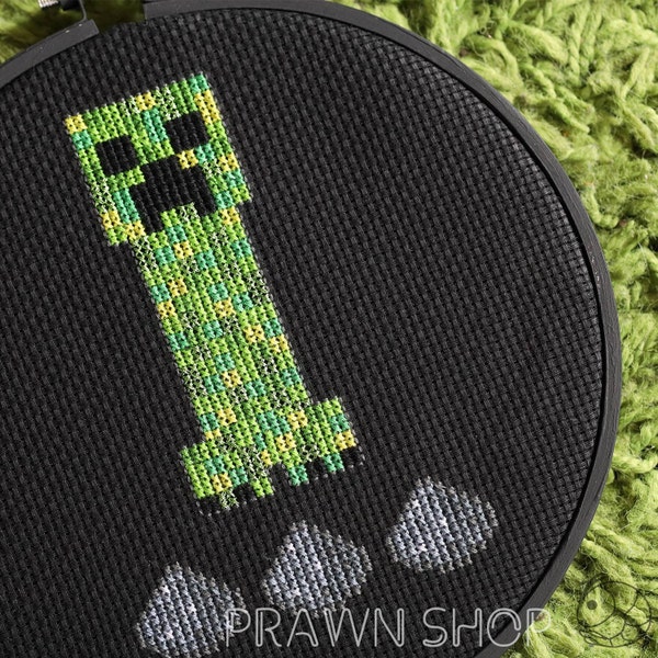 Minecraft Gaming Cross Stitch Pattern - PDF Download - Etsy