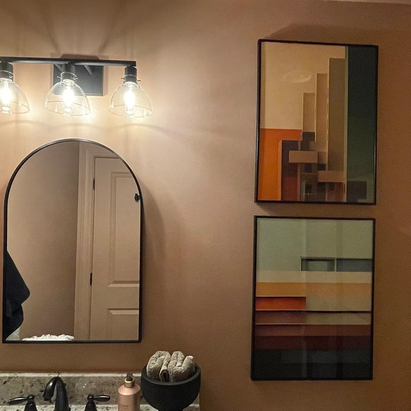 Fallingwater Print | Architecture Poster | Fallingwater House Frank ...