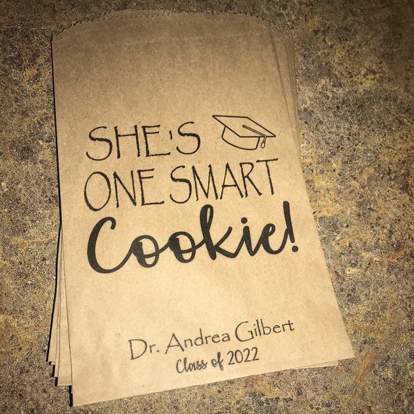 Graduation Favor Bags, Cookie Take Home Bag, Candy Buffet Bag ...