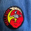 The Simpsons Flying Hellfish Grandpa Embroidered Sew on Iron on Patch ...