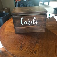 Wedding Cards Decal, Decal for Card Box, DIY Wedding Decor, Custom ...