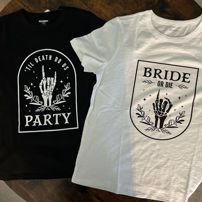 Spooky Bride and Groom Couple Design, Spooky Bride, Spooky Groom ...